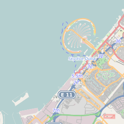 Dubai Heat Map 1 : Scribble Maps