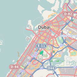 Dubai Heat Map 1 : Scribble Maps