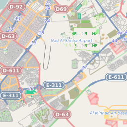 Dubai Heat Map 1 : Scribble Maps