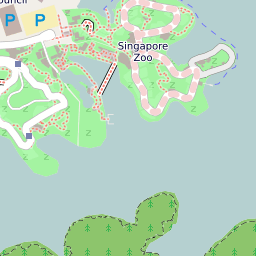 Singapore Zoo Map