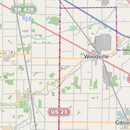 Battle Of Fallen Timbers Map