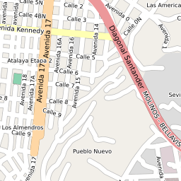 MAPA DE ZONAS DE RIESGO BIOLOGICO EN LA CLINICA SAN JOSE DE CUCUTA : Scribble Maps