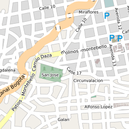 MAPA DE ZONAS DE RIESGO BIOLOGICO EN LA CLINICA SAN JOSE DE CUCUTA : Scribble Maps