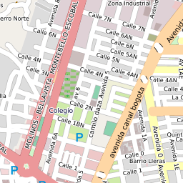 MAPA DE ZONAS DE RIESGO BIOLOGICO EN LA CLINICA SAN JOSE DE CUCUTA : Scribble Maps