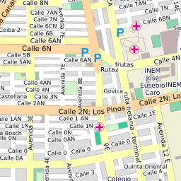MAPA DE ZONAS DE RIESGO BIOLOGICO EN LA CLINICA SAN JOSE DE CUCUTA : Scribble Maps