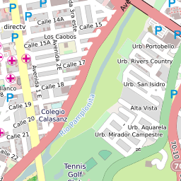 MAPA DE ZONAS DE RIESGO BIOLOGICO EN LA CLINICA SAN JOSE DE CUCUTA : Scribble Maps